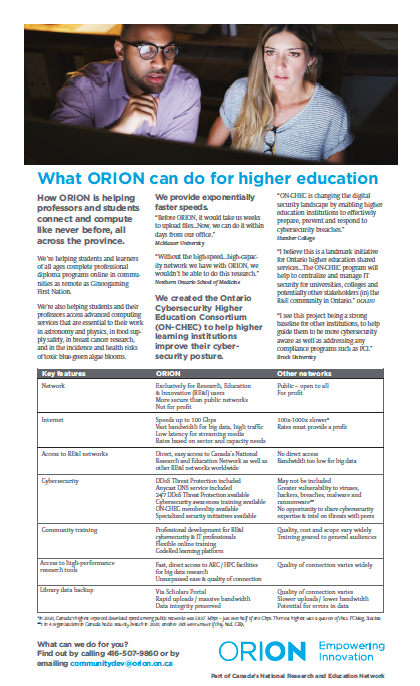 Publications - ORION