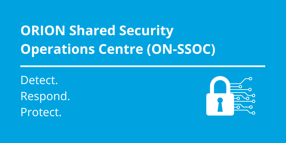ORION Shared Security Operations Centre (ON-SSOC) - ORION