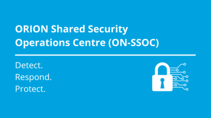 ORION Shared Security Operations Centre (ON-SSOC) - ORION